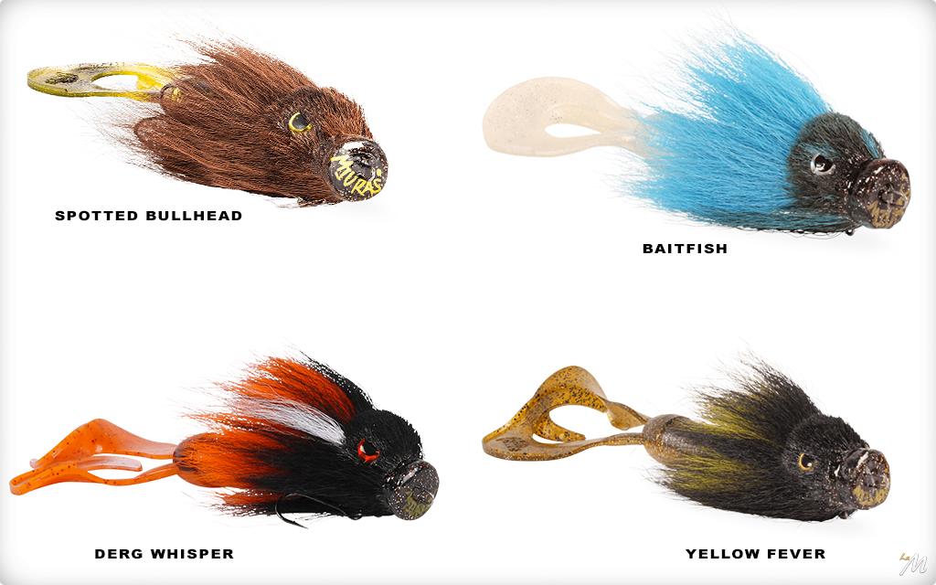 CWC Miuras Mouse Big Artificiali Pesca Spinning Predatori Lago Fiume ...