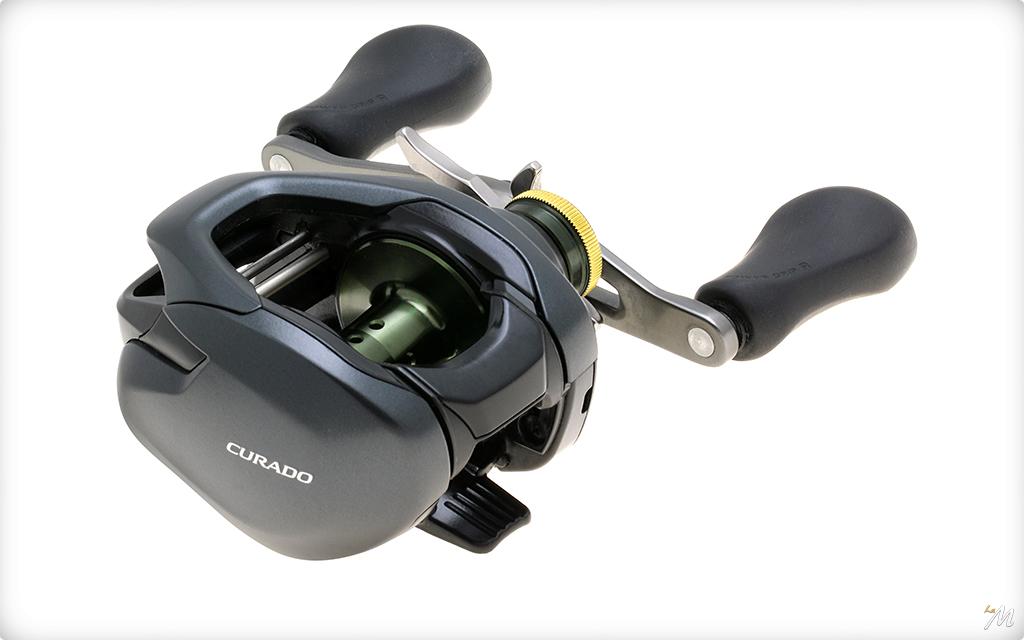 Shimano Mulinello Curado K 201 Pesca Spinning Luccio Blackbass Lago Fiume