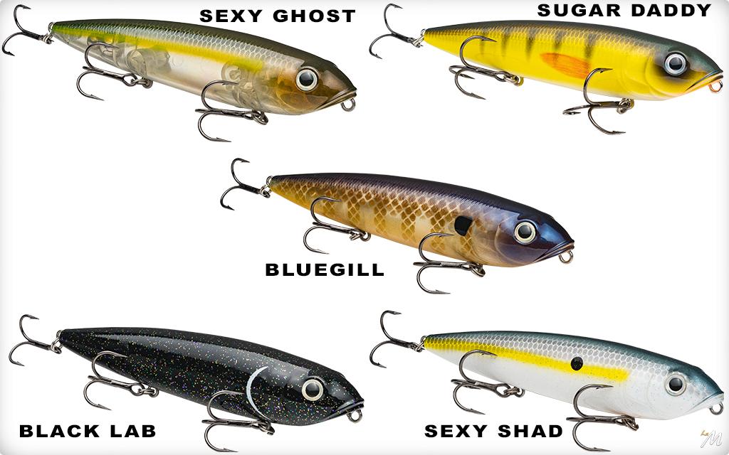 Strike King KVD Sexy Dawg Artificiali Pesca Spinning Lago Fiume Predatori