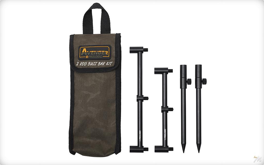 Prologic Avenger Buzz Bar Kit 3 canne Accessori Pesca Carpfishing Carpa Lago Fiume