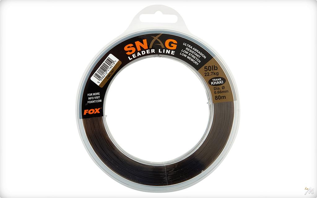 Fox Snag Leader Line Trans Khaki Filati Terminali Pesca Carpfishing ...