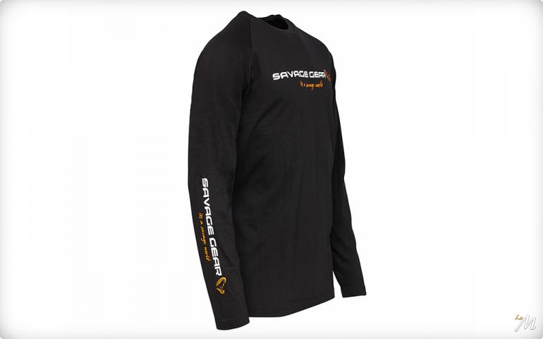 Savage Gear Signature Long Sleeve T-Shirt Abbigliamento Pesca Spinning ...