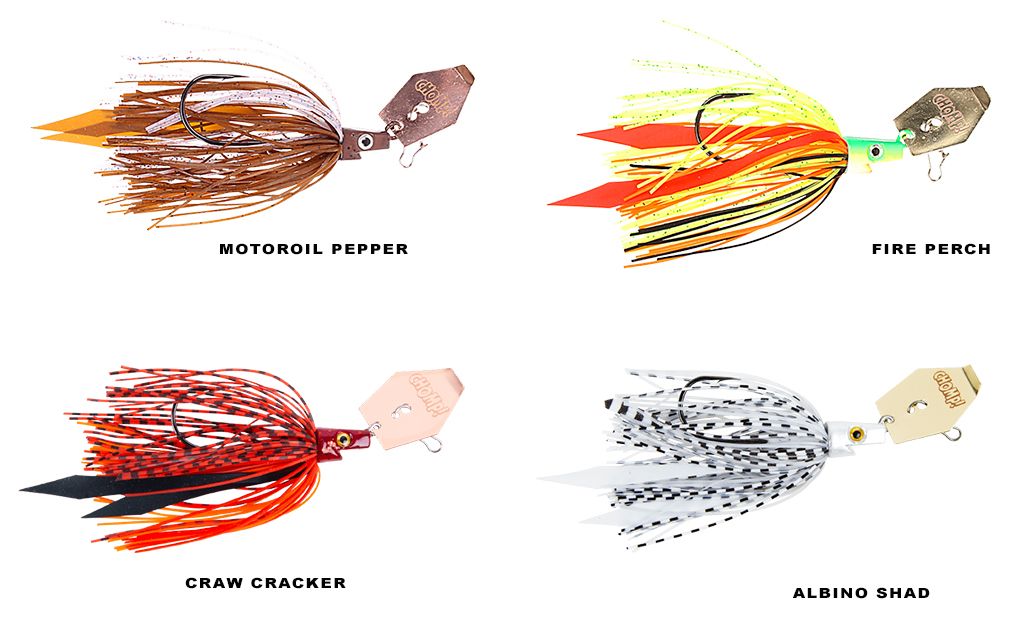 Strike Pro Pig Hula Chatter Artificiali Pesca Spinning Predatori Lago ...