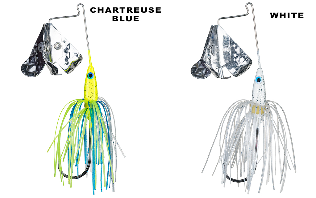 Strike King Tri-Wing Mini Buzz King Artificiali Pesca Spinning ...