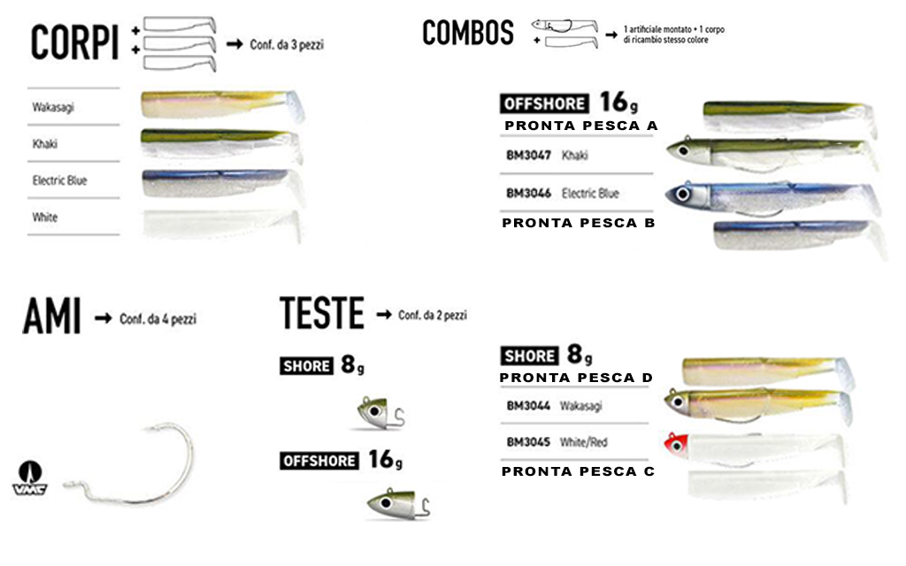 Fiiish Black Minnow 105 Artificiali Pesca Spinning Predatori Lago Fiume ...