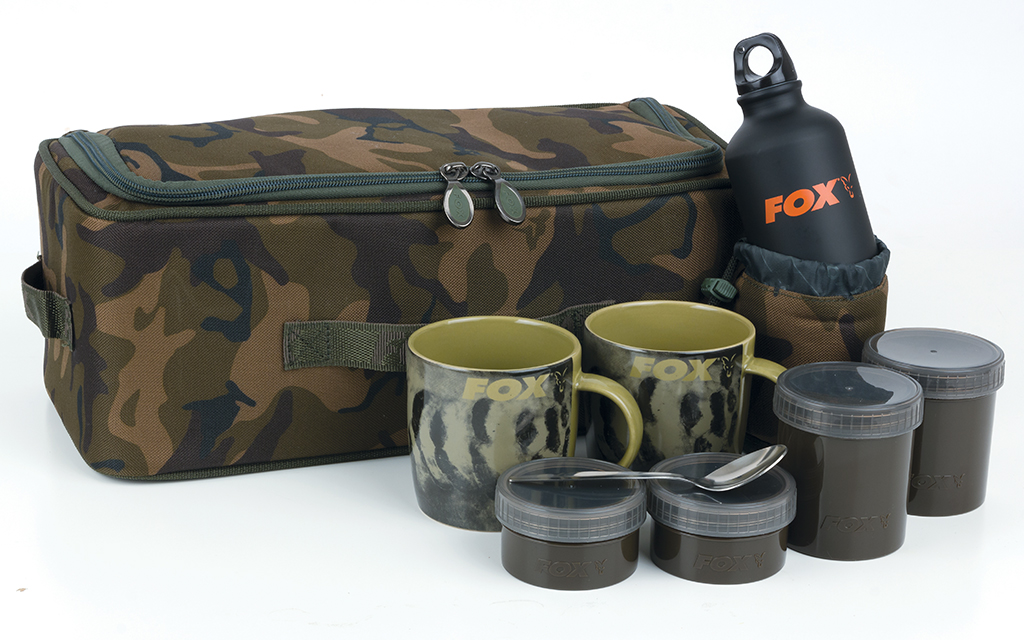 Fox Camolite Brew Kit Bag Pesca Carpfishing Carpa Lago Fiume Campeggio