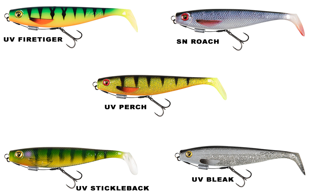 Fox Rage Pro Shad Loaded UV 2020 Artificiali Pesca Spinning Lago Fiume ...