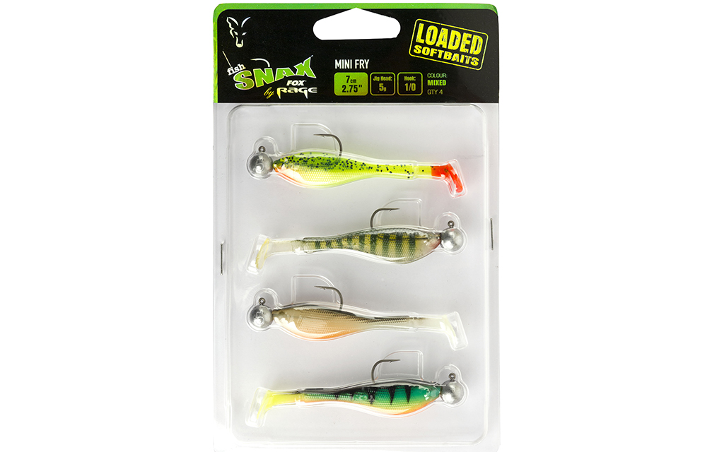 Fox Rage Loaded Mini Fry Artificiali Pesca Spinning Lite Game Lago ...