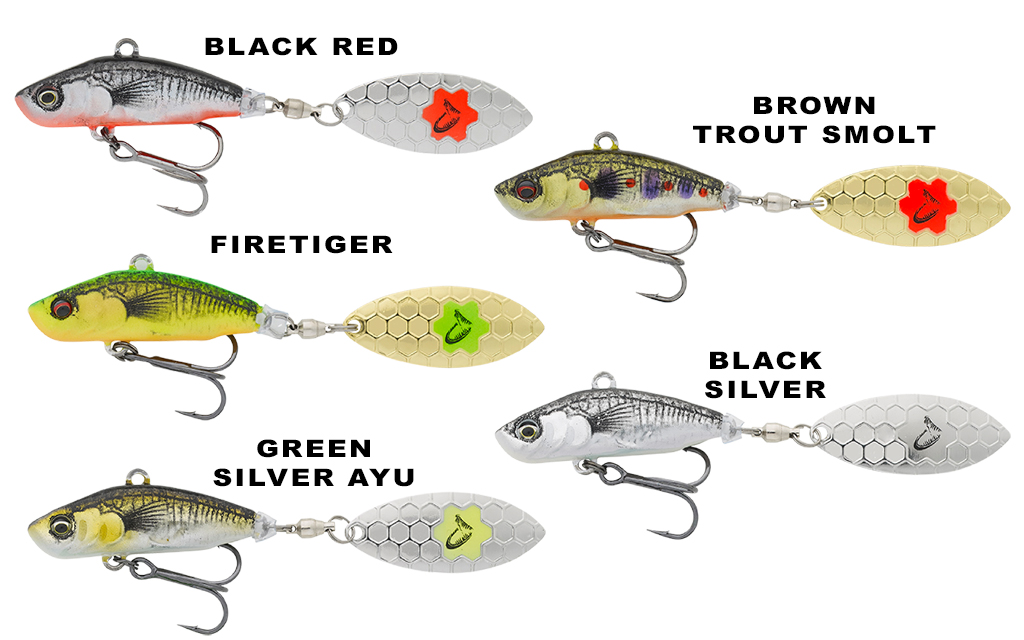 Savage Gear 3D Sticklebait Tailspin Artificiali Pesca Spinning ...
