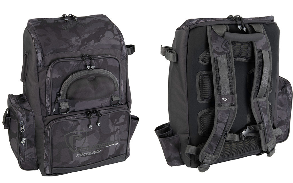 Fox Rage Voyager Camo Rucksack Pesca Spinning Trota Blackbass Luccio ...