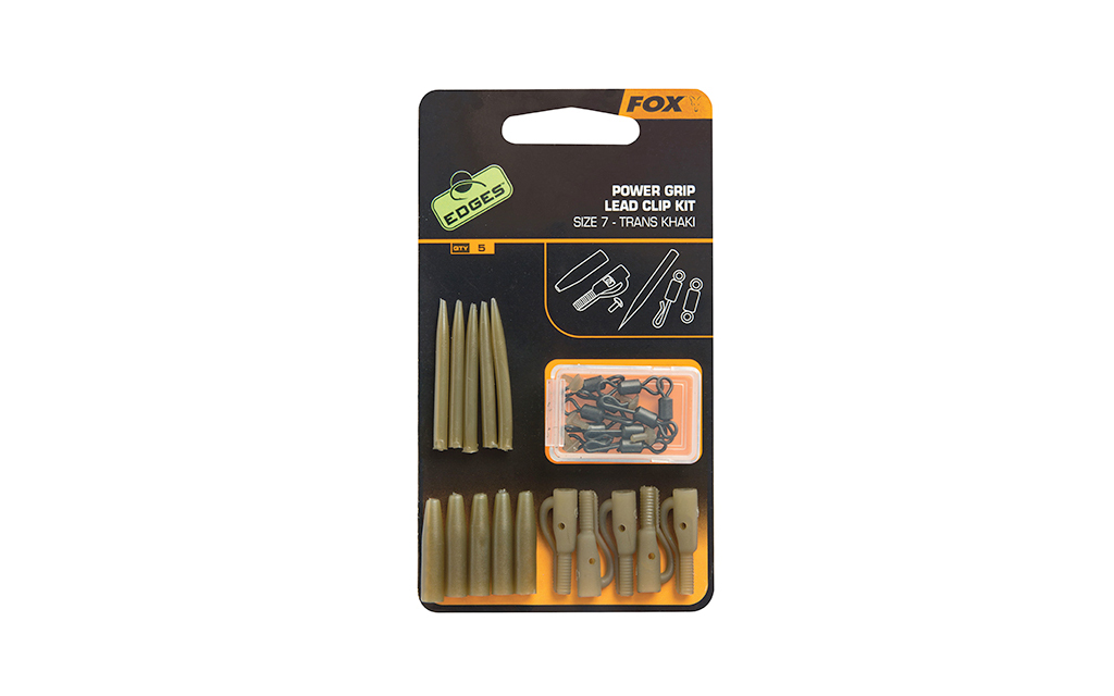 Fox Edges Surefit Lead Clip Kit Completo Portapiombo Carpfishing