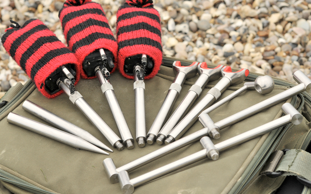 Korda Singlez Rod Pod Picchetti Buzz Bar Carpfishing